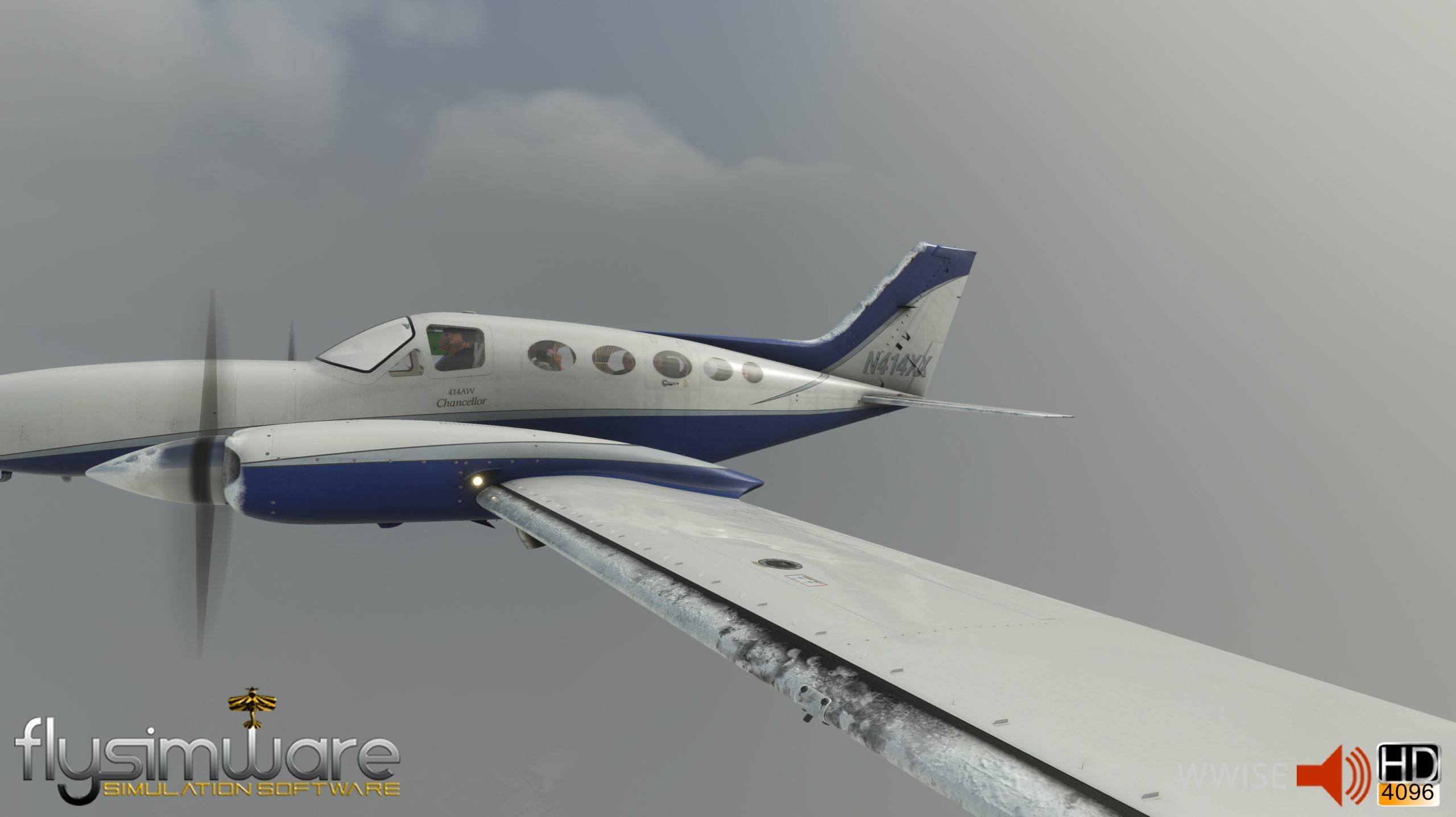 Flysimware’s C414AW CHANCELLOR MSFS2020 – Flysimware